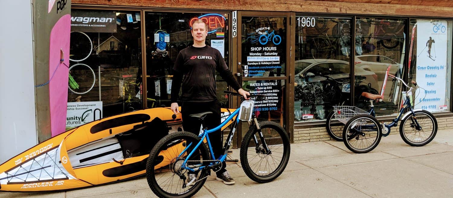 BIke Rentals In Merritt BC Canada - Breathe Bikes