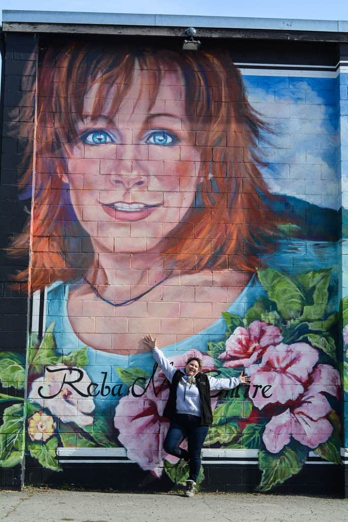 Merritt Murals Walking Tour featuring Reba McEntire