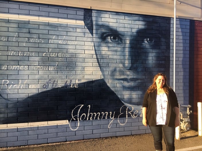 Johnny Reid - Country Music Artist - Merritt Murals