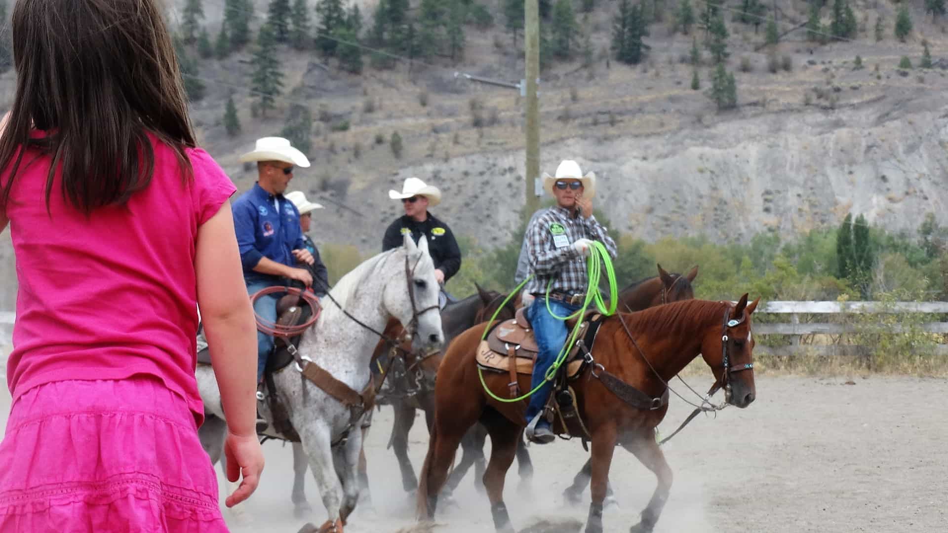 Nicola Valley Rodeo Association in Merritt BC Canada 2019.