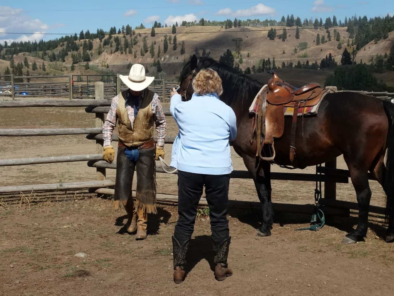 Horse Back Riding at A-P Guest Ranch Nicola Valley Merritt BC.