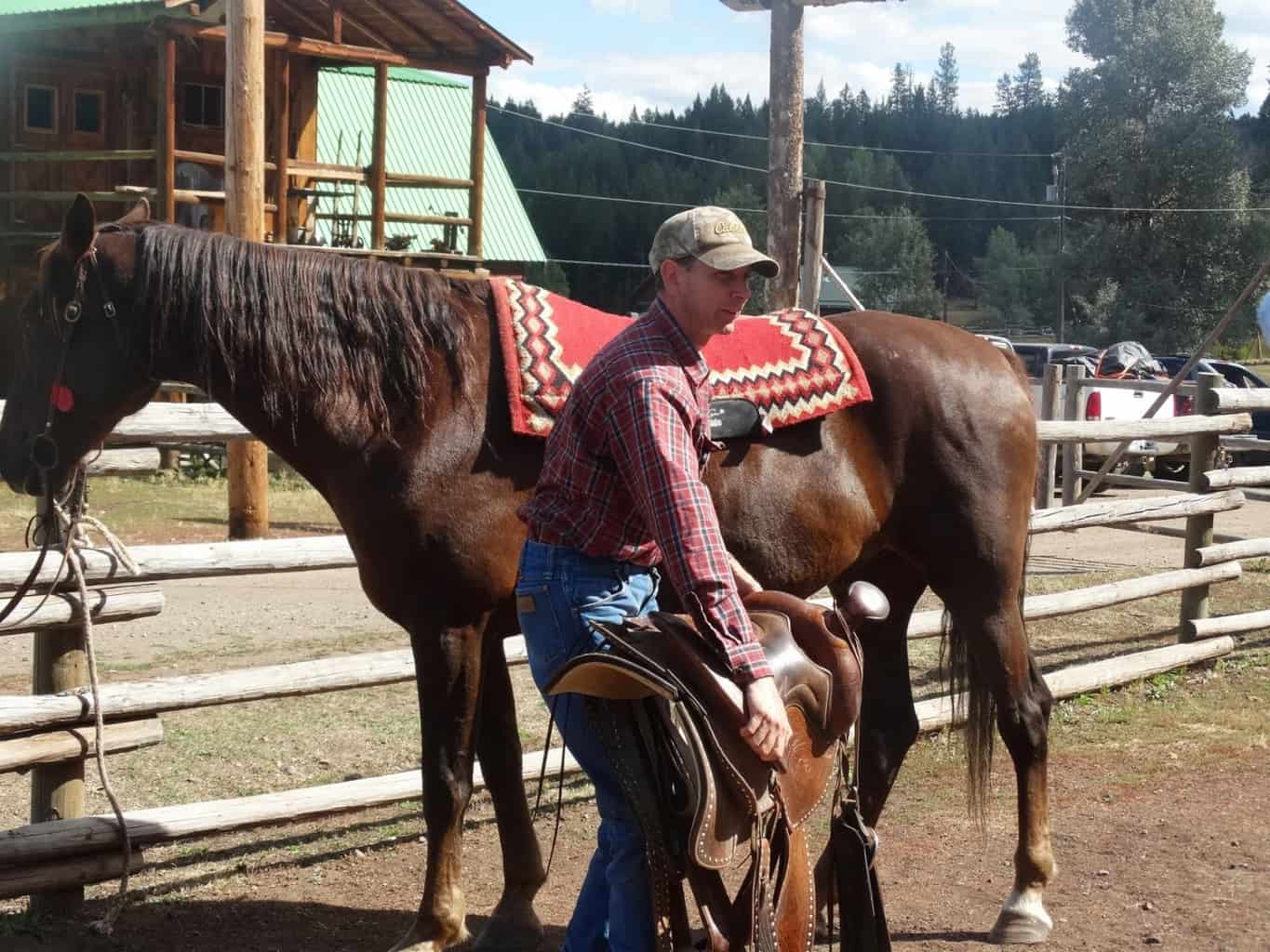Horse Back Riding at A-P Guest Ranch Nicola Valley Merritt BC.