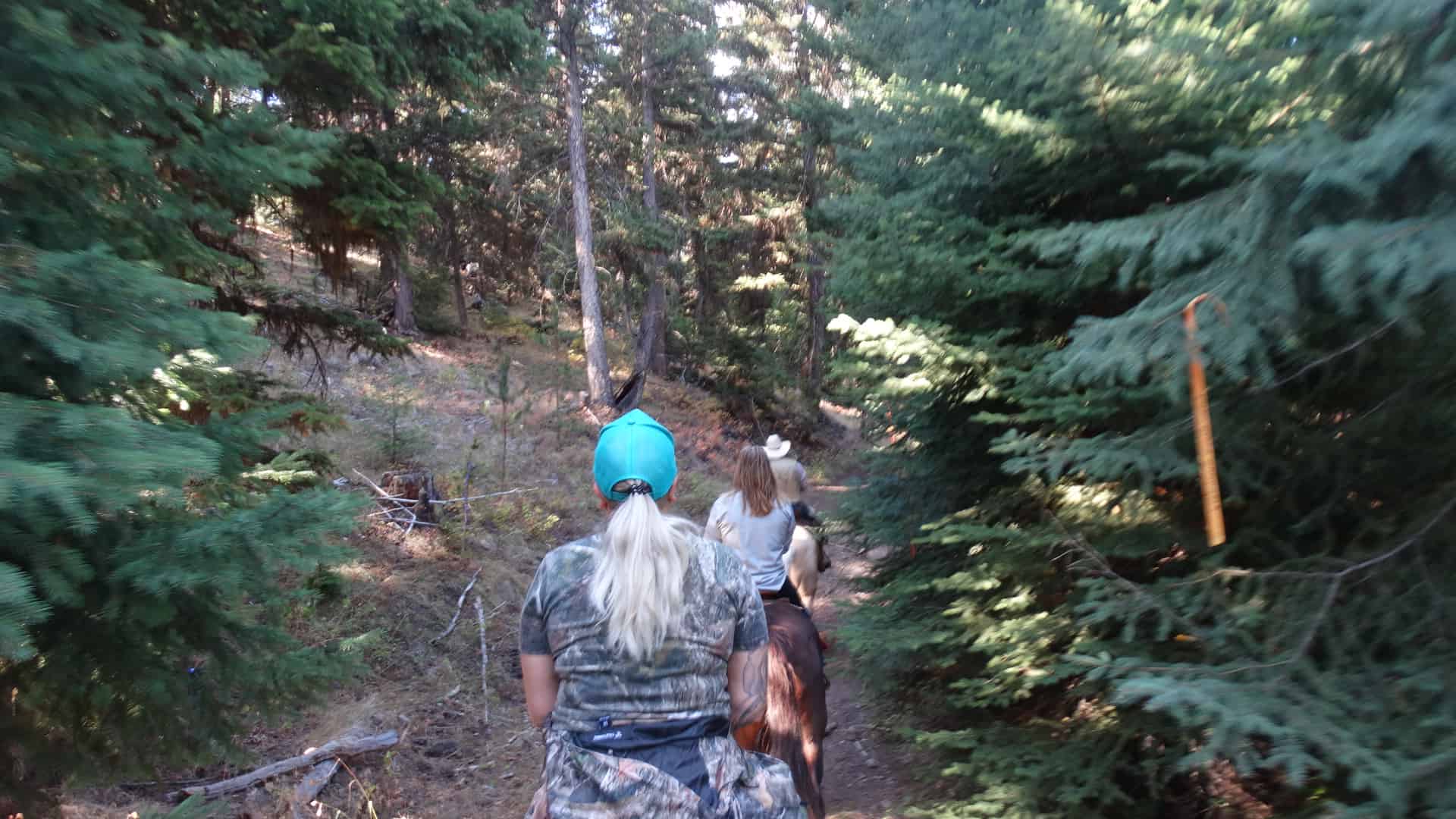 Horse Back Riding at A-P Guest Ranch Nicola Valley Merritt BC.