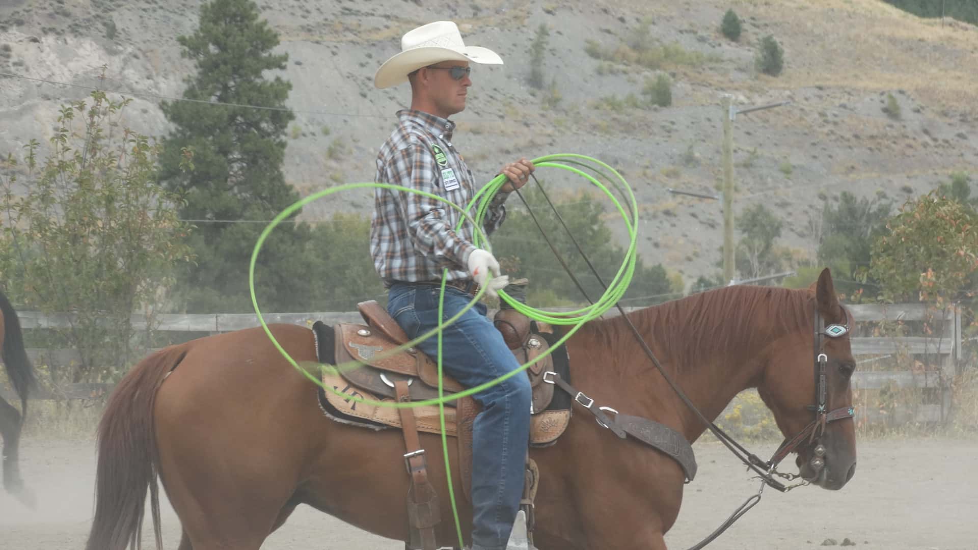 Nicola Valley Rodeo Association in Merritt BC Canada 2019.