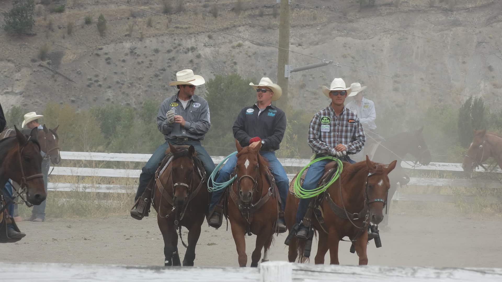 Nicola Valley Rodeo Association in Merritt BC Canada 2019.