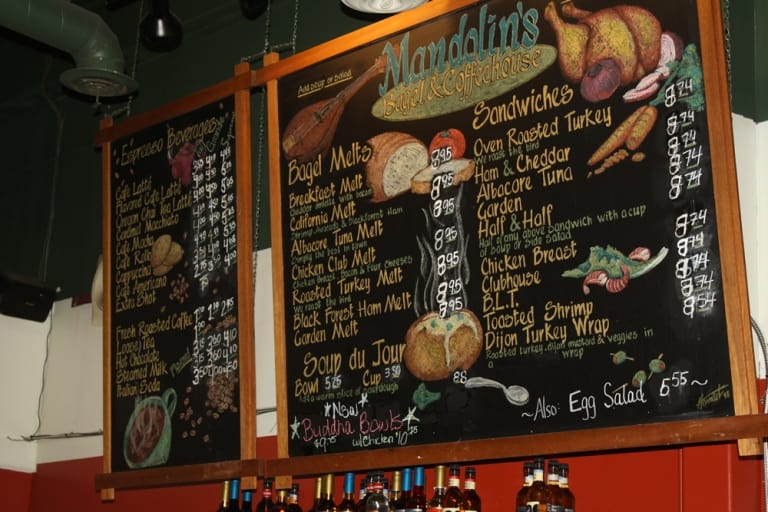 Coffee Shops in Merritt - Mandolin's Bagel & Coffeehouse