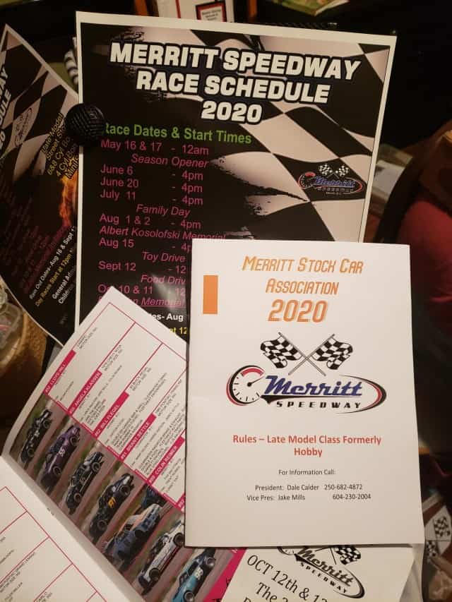 Merritt Printing and Racing in the Nicola Valley working together.