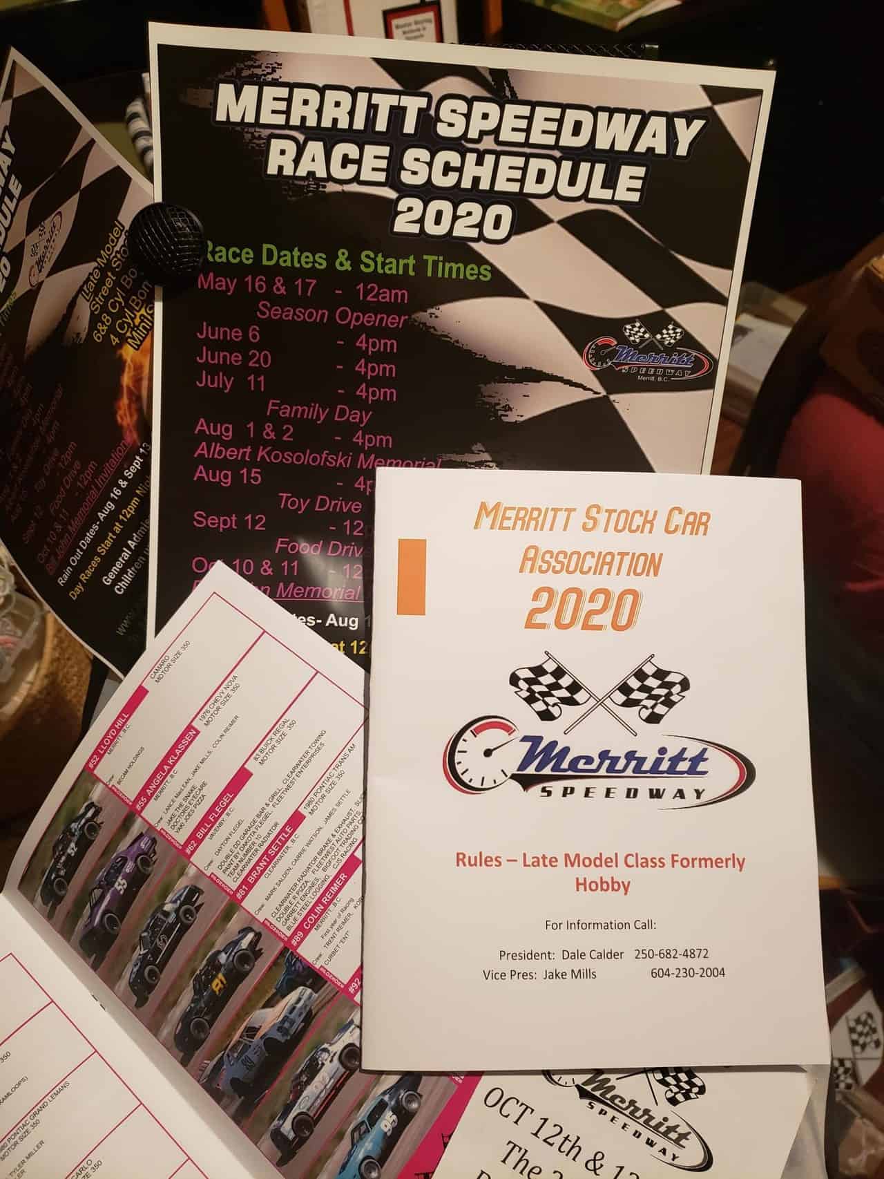 Merritt Printing and Racing in the Nicola Valley working together.