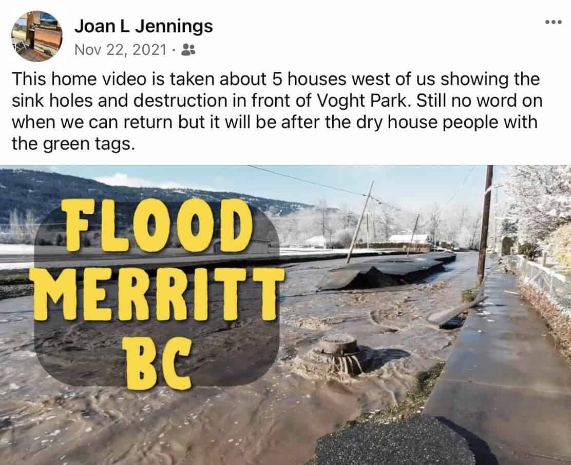 2021 Natural Disasters in the Nicola Valley