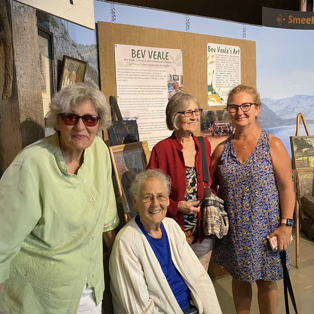 Artists in Merritt BC featuring Bev Veale of the Nicola Valley